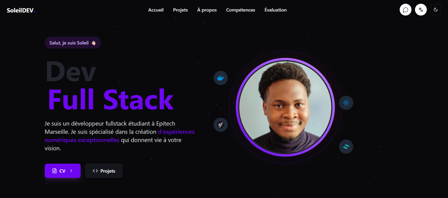 Soleil Ouisol – Développeur Web Fullstack | Portfolio